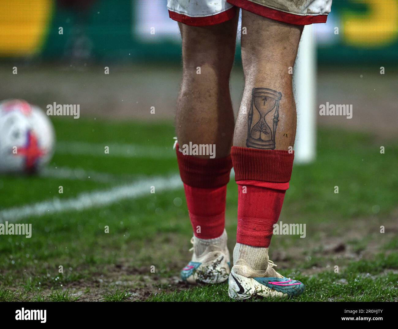 Calf tattoo hi-res stock photography and images - Alamy