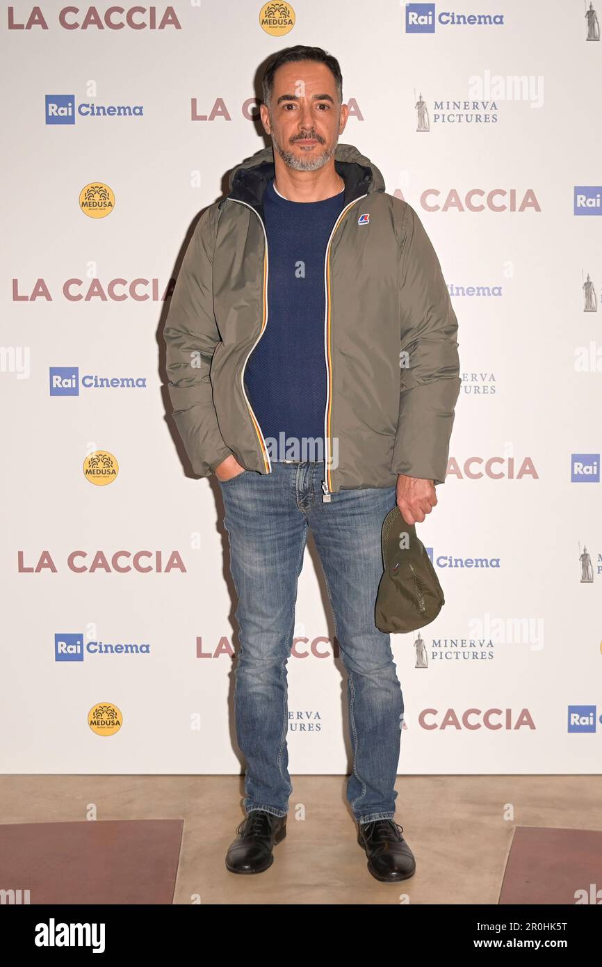 Rome, Italy. 08th May, 2023. Peppino Mazzotta attends the premiere of ...