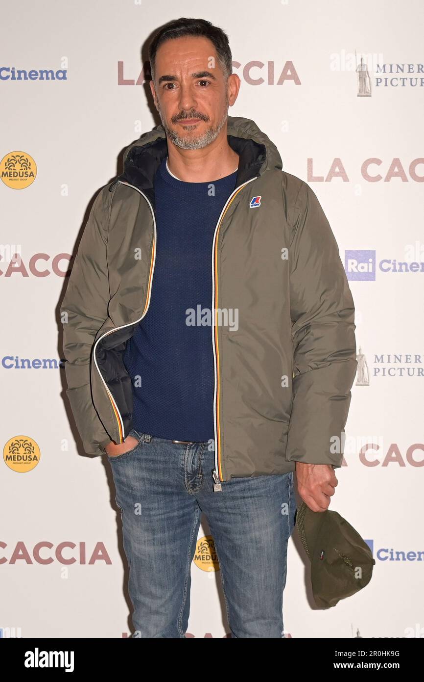 Rome, Italy. 08th May, 2023. Peppino Mazzotta attends the premiere of ...