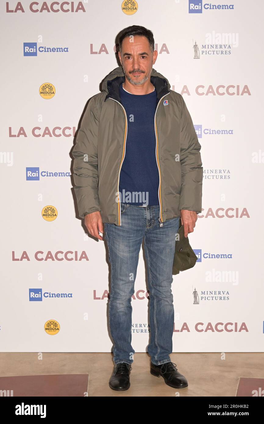Rome, Italy. 08th May, 2023. Peppino Mazzotta attends the premiere of ...
