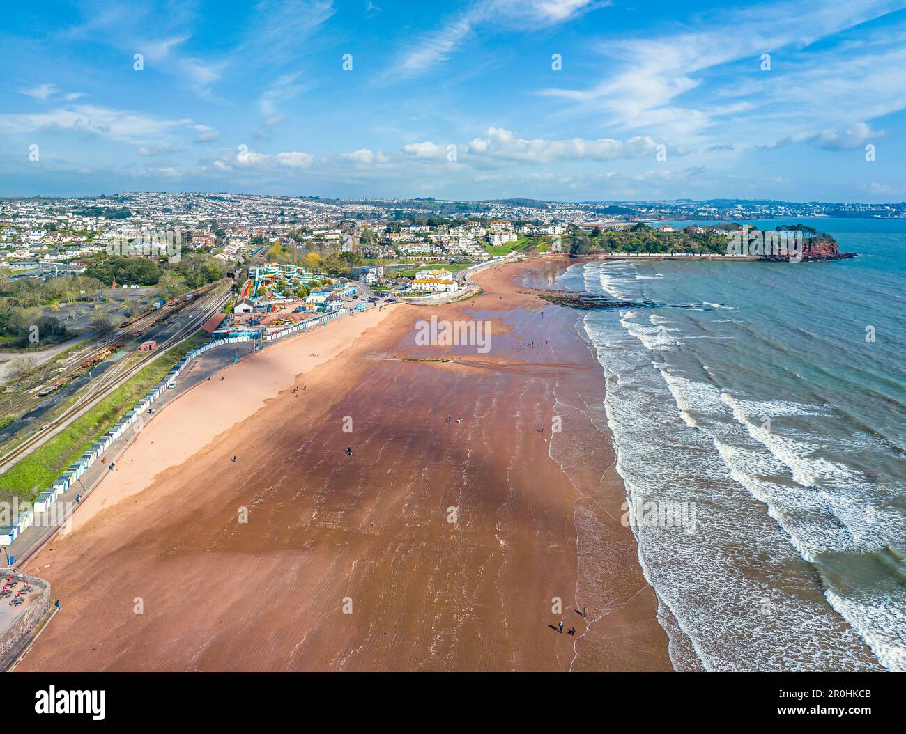 Goodrington beach paignton hi-res stock photography and images - Alamy