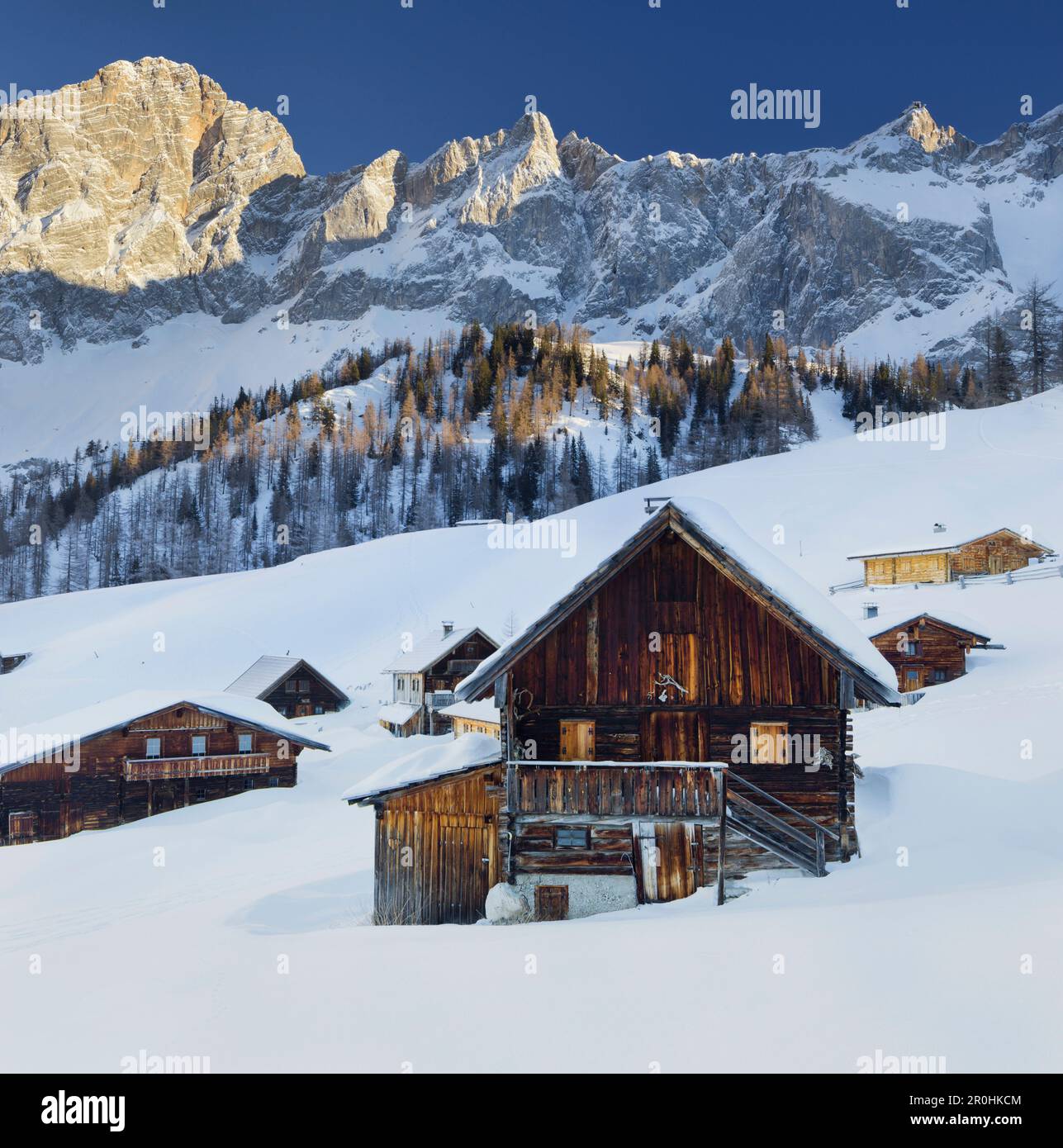 Austrian mountain huts hi-res stock photography and images - Alamy