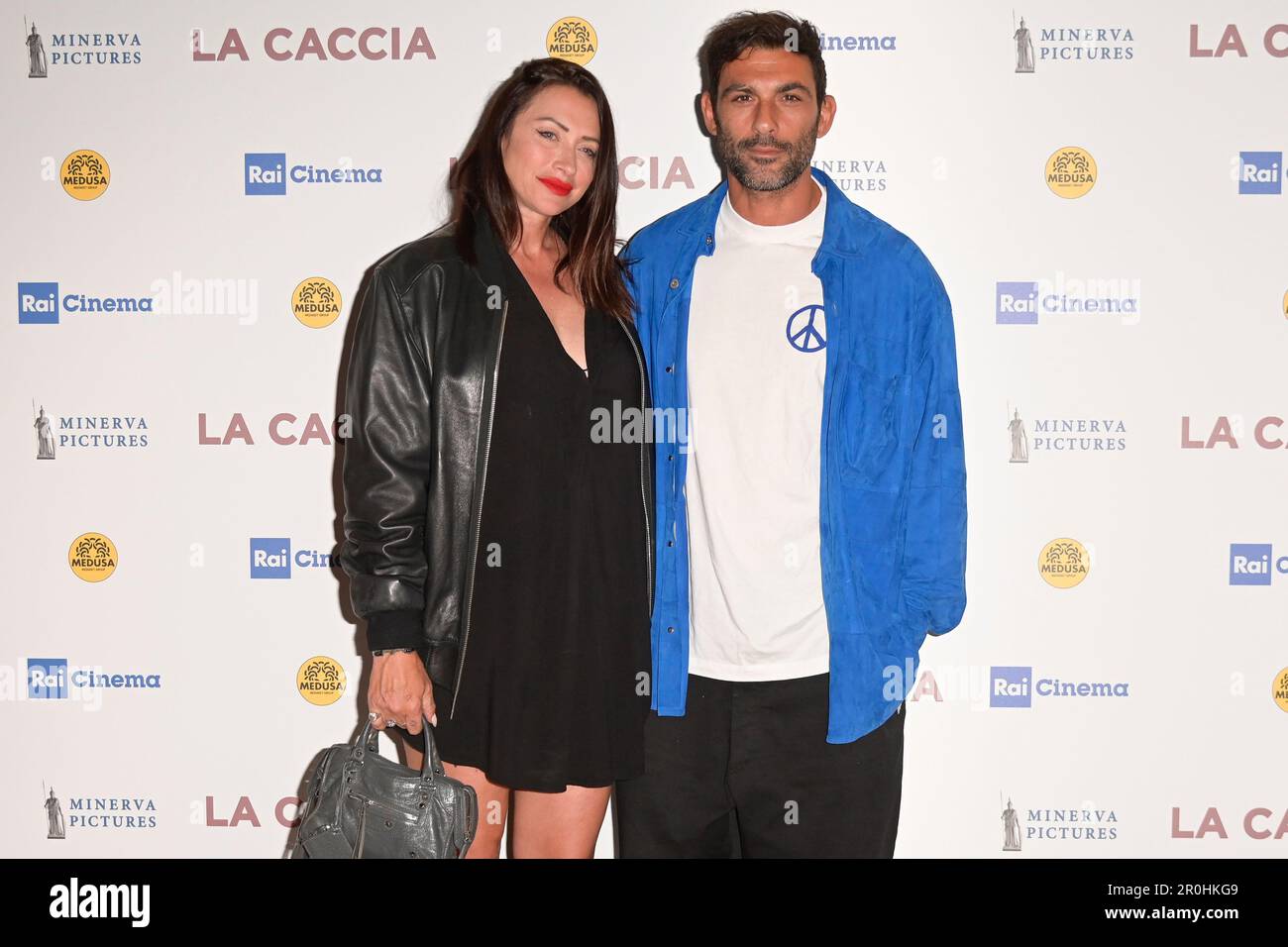 Rome, Italy. 08th May, 2023. Irene Capuano (l) and Francesco Arca (r ...