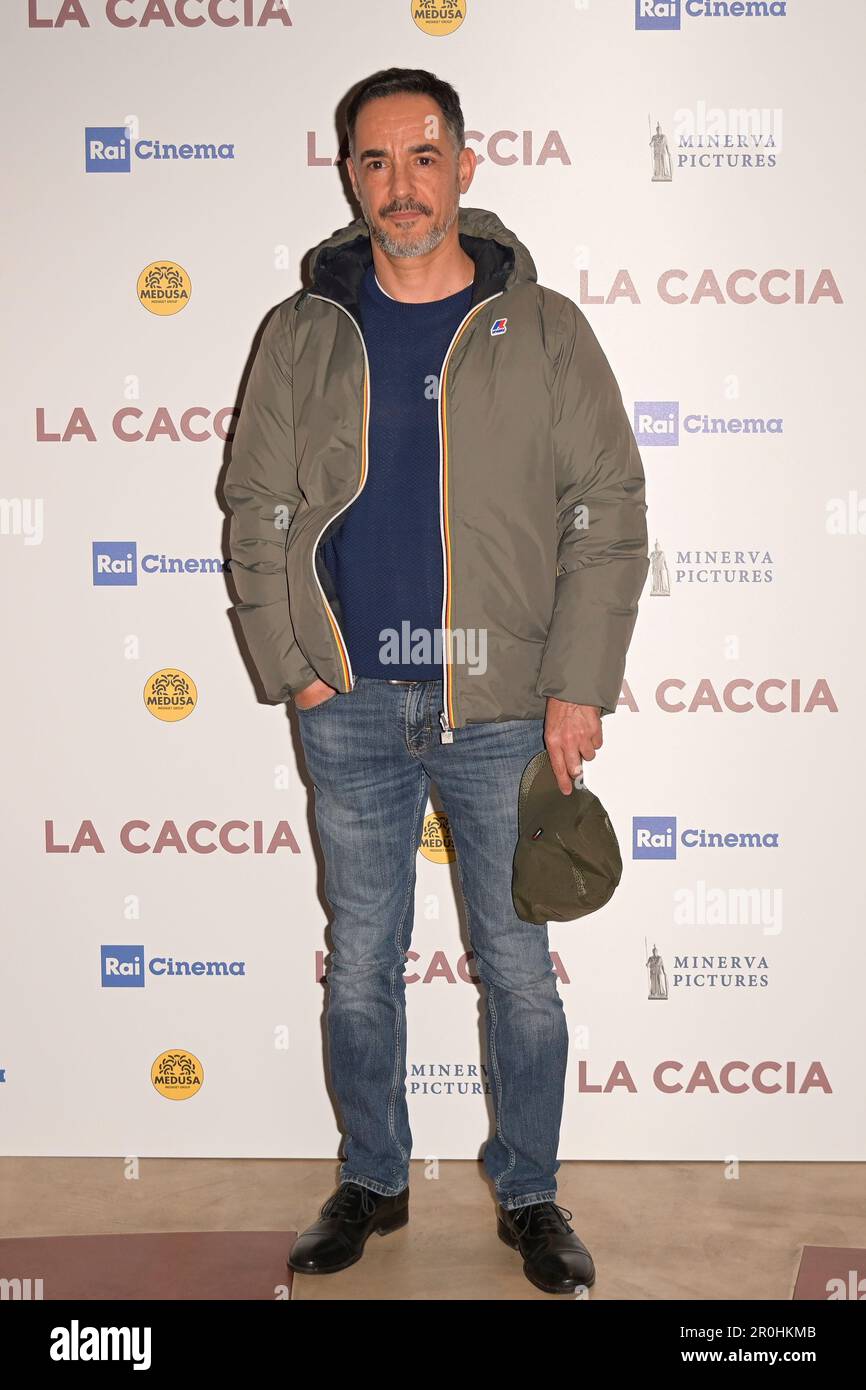 Rome, Italy. 08th May, 2023. Peppino Mazzotta attends the premiere of ...