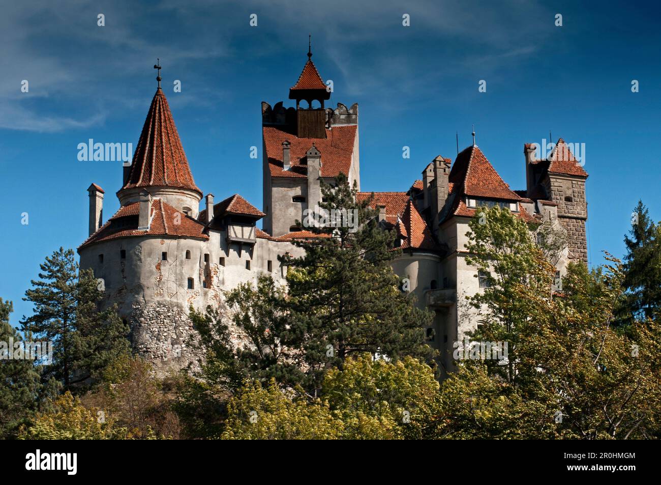 Bran castle exterior view hi-res stock photography and images - Alamy