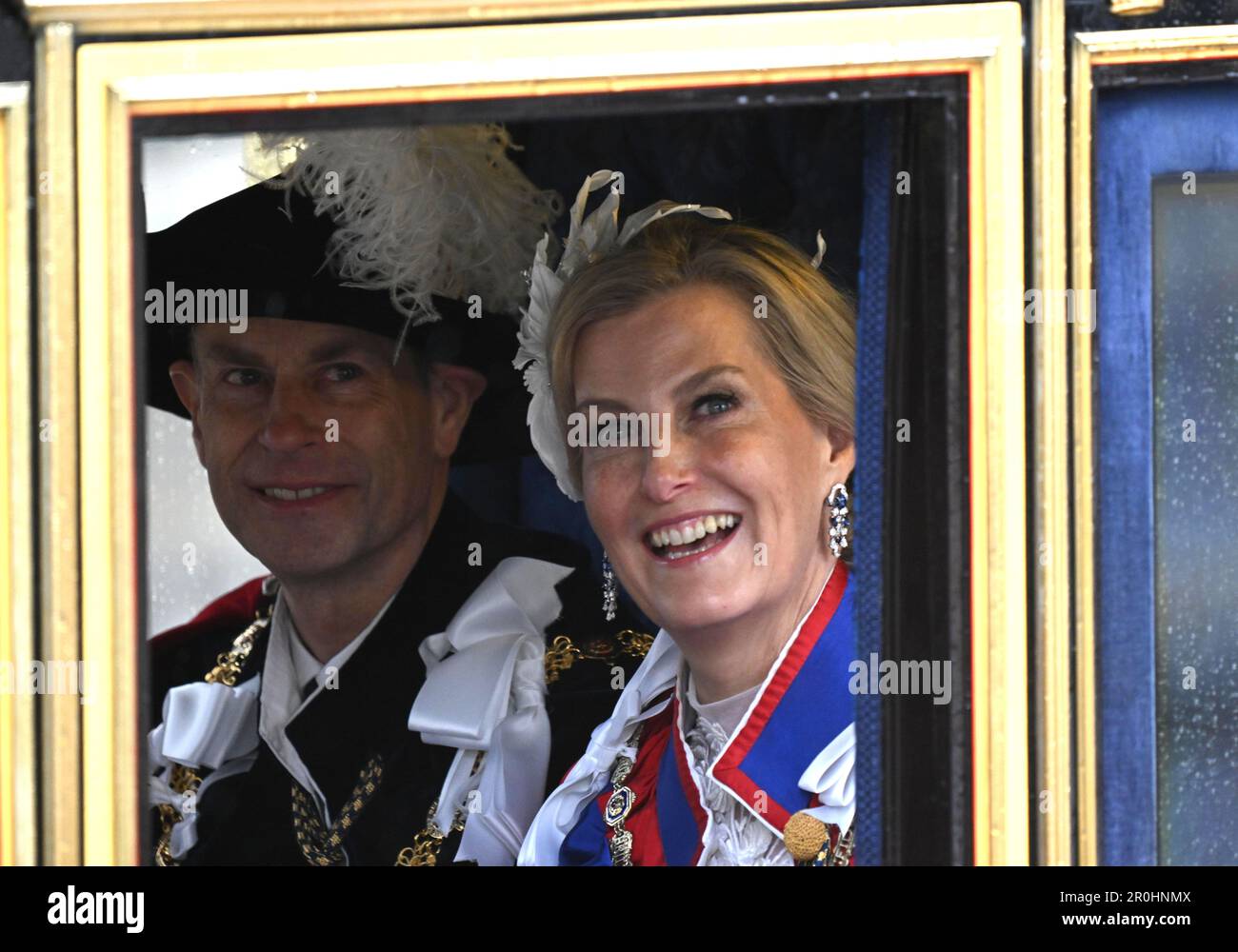 London, England. UK. 06 May, 2023. Prince Edward, Duke of Edinburgh ...