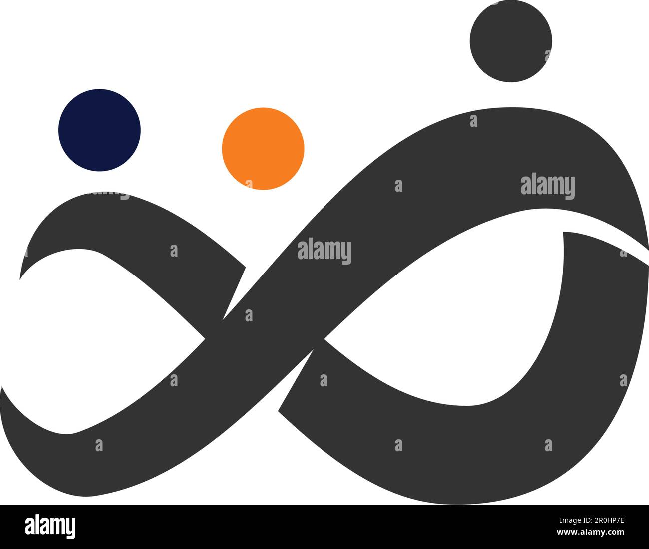 unity logo template. Icon Illustration Brand Identity. Isolated and flat illustration. Vector ...