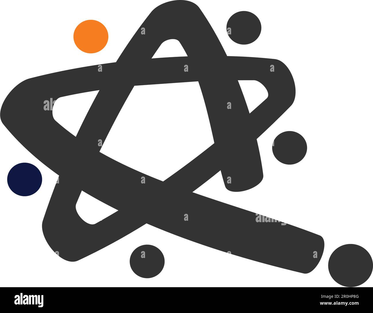 unity logo template. Icon Illustration Brand Identity. Isolated and ...