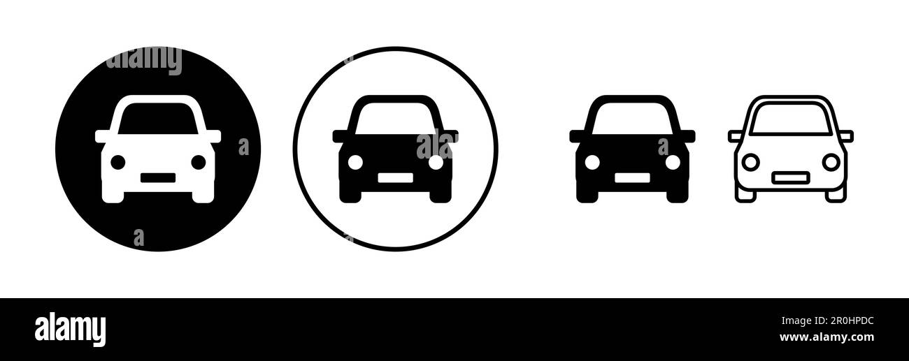 Car icon vector. Car sign. sedan Stock Vector Image & Art - Alamy