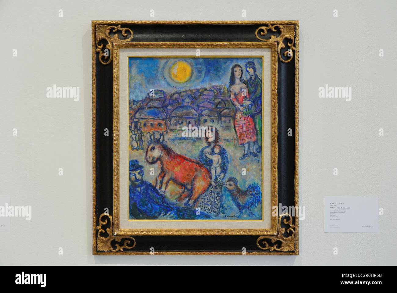 Chagall, marc, village hi-res stock photography and images - Alamy