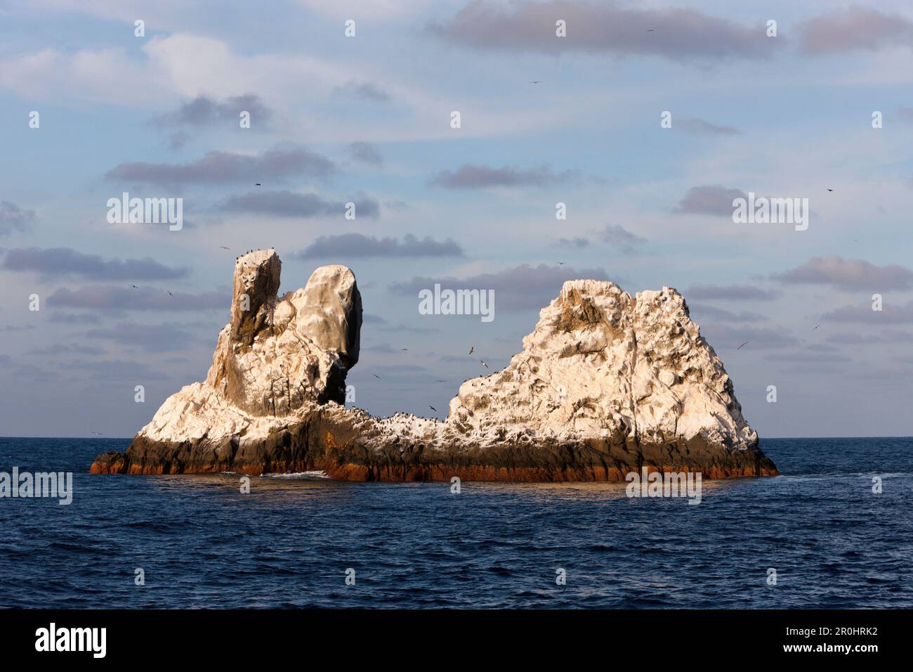 Rocks of Diving Site Roca Partida, Revillagigedo Islands, Mexico Stock ...