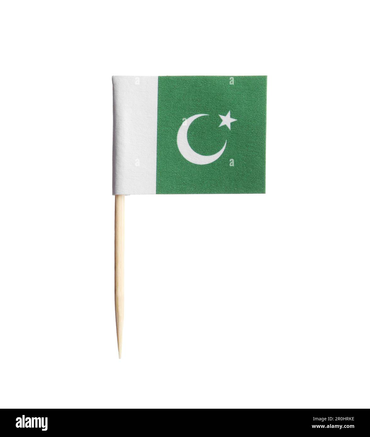Pakistan flag on flag pole hi-res stock photography and images - Alamy