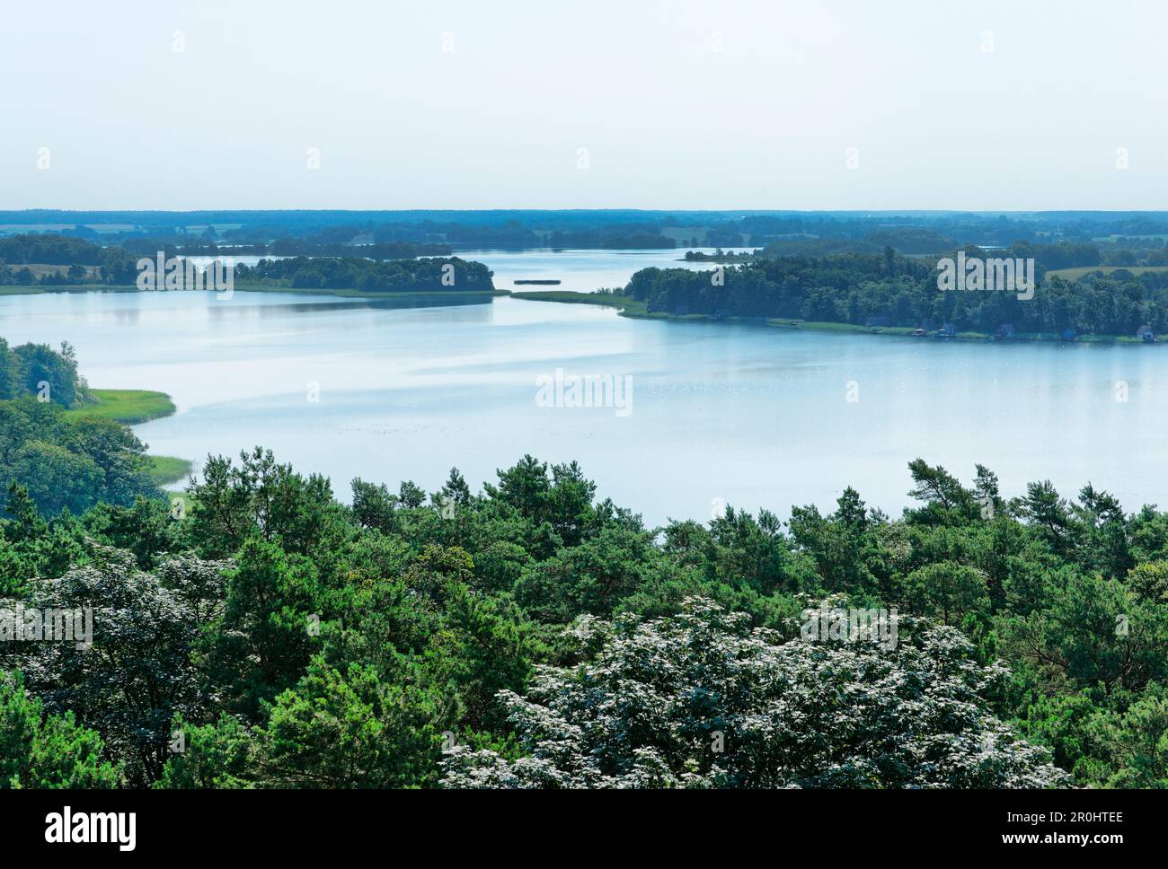 Lake Krakow, Krakow am See, Mecklenburg-Western Pomerania, Germany ...