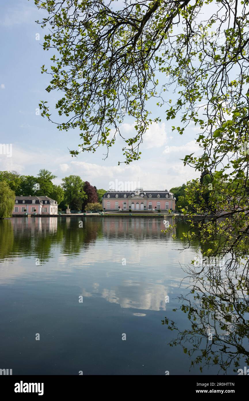 Schloss Benrath (Benrath Palace), Duesseldorf, North Rhine-Westphalia ...