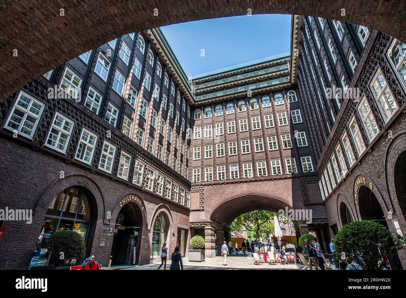 Chilehaus, historical office building, Hamburg, Germany Stock Photo - Alamy