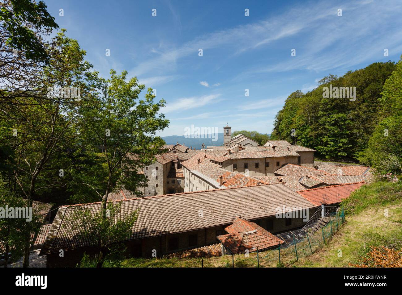 La Verna, Franciscan monastary on Monte Penna mountain, St. Francis of ...