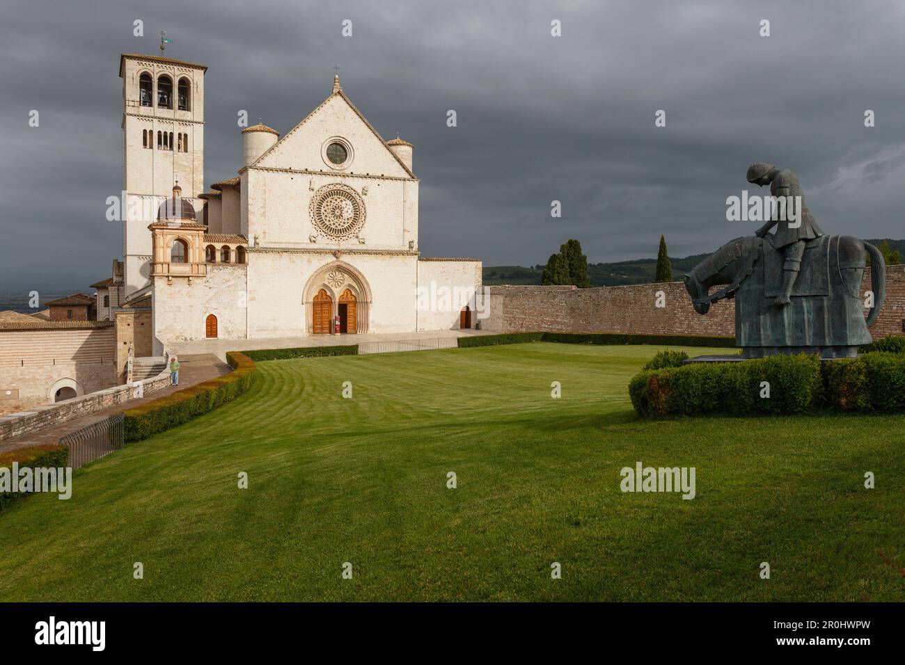 Basilica of San Francesco d Assisi, Assisi, UNESCO World Heritage Site ...