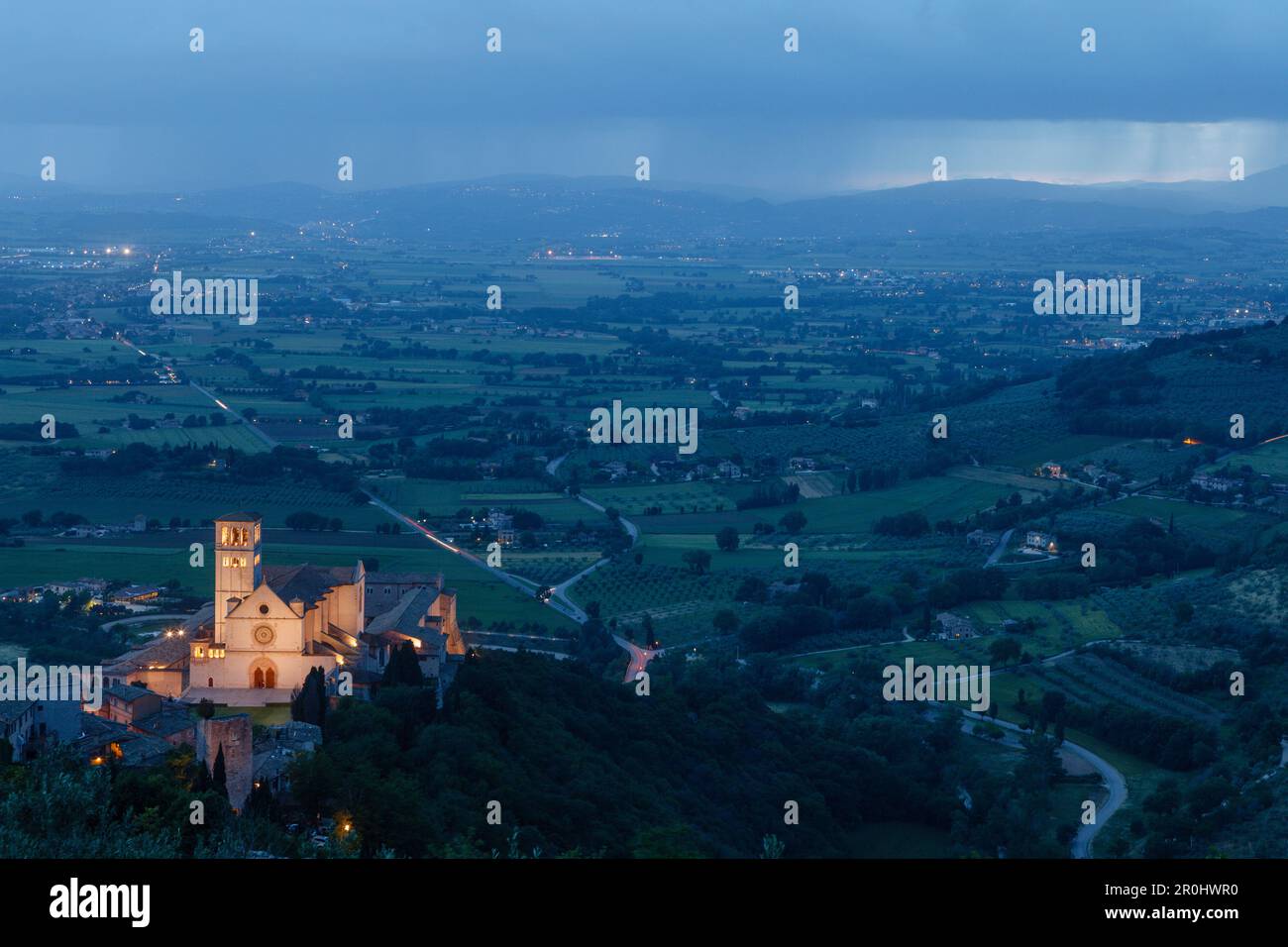 Basilica of San Francesco d Assisi, Assisi, UNESCO World Heritage Site ...