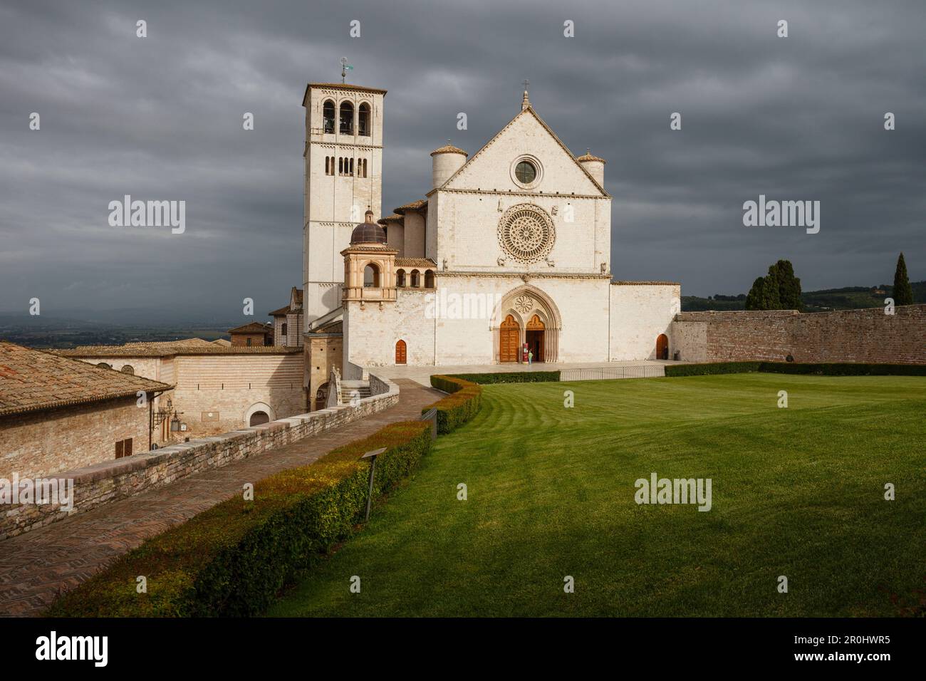 Basilica of San Francesco d Assisi, Assisi, UNESCO World Heritage Site ...
