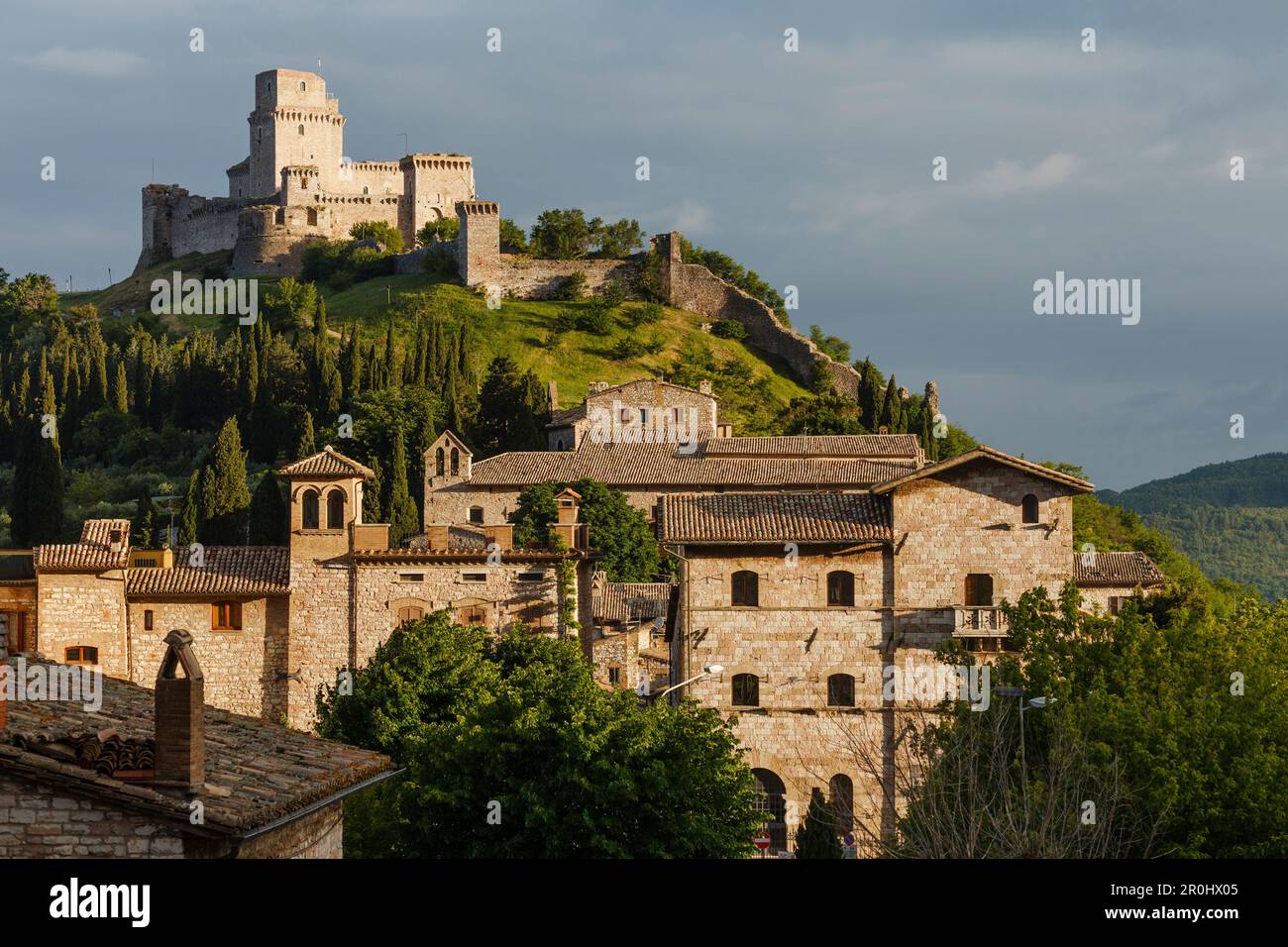 Rocca Maggiore fortress, Assisi, UNESCO World Heritage Site, St ...