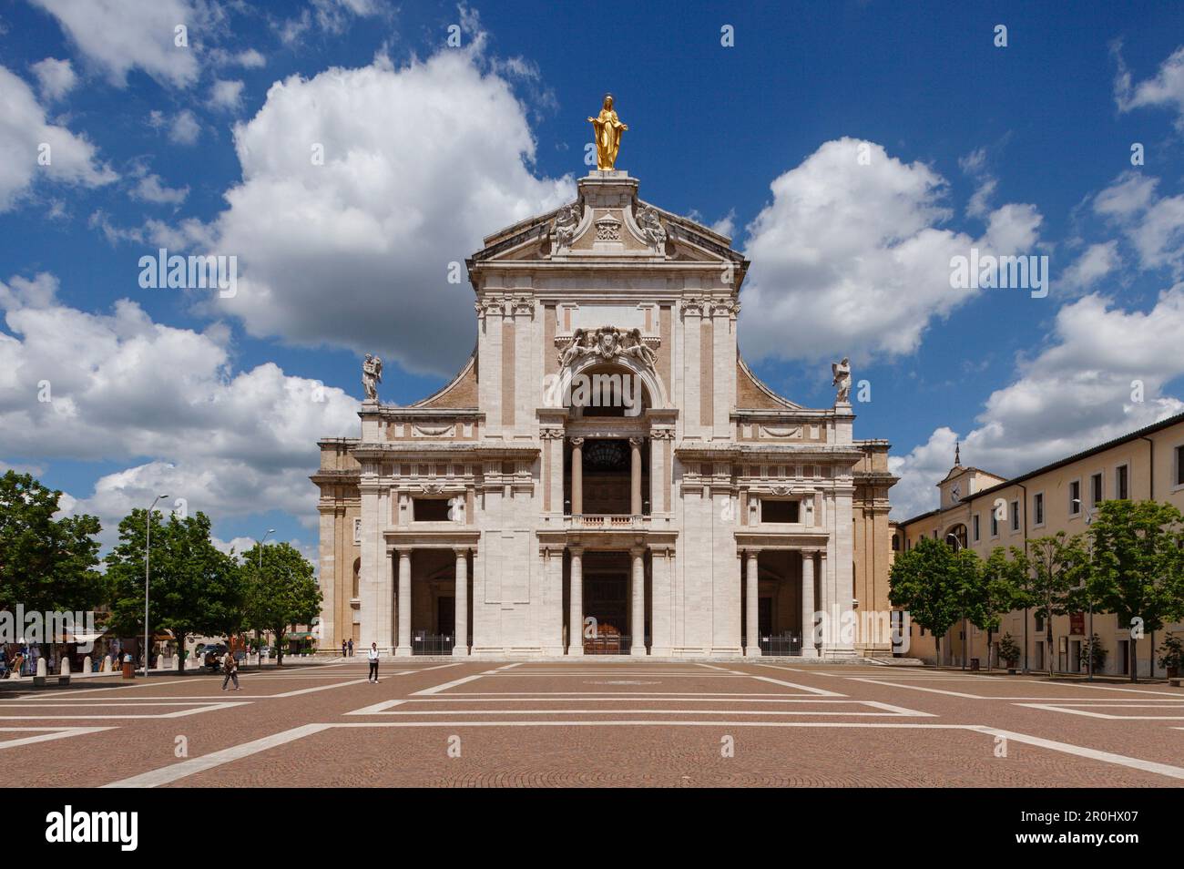 Basilica Of Santa Maria Degli Angeli Basilica Of St Mary Of The Angels Assisi St Francis Of