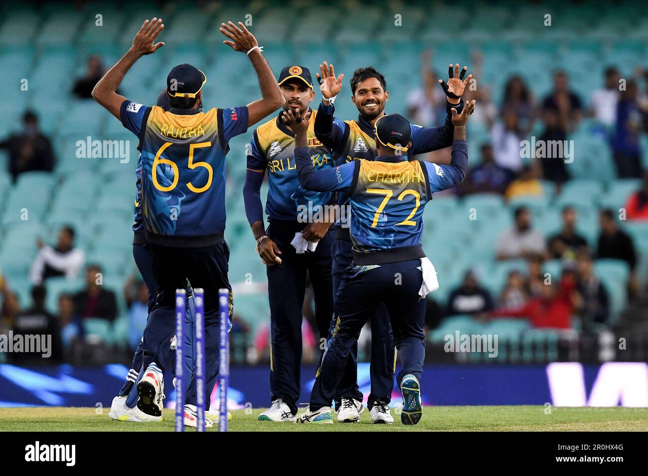 Sydney, Australia, 29 October, 2022. Dhananjaya de Silva of Sri Lanka ...