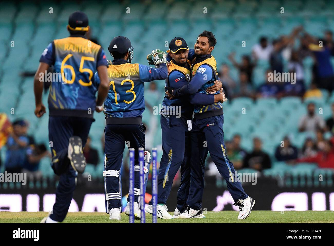 Sydney, Australia, 29 October, 2022. Dhananjaya de Silva of Sri Lanka ...