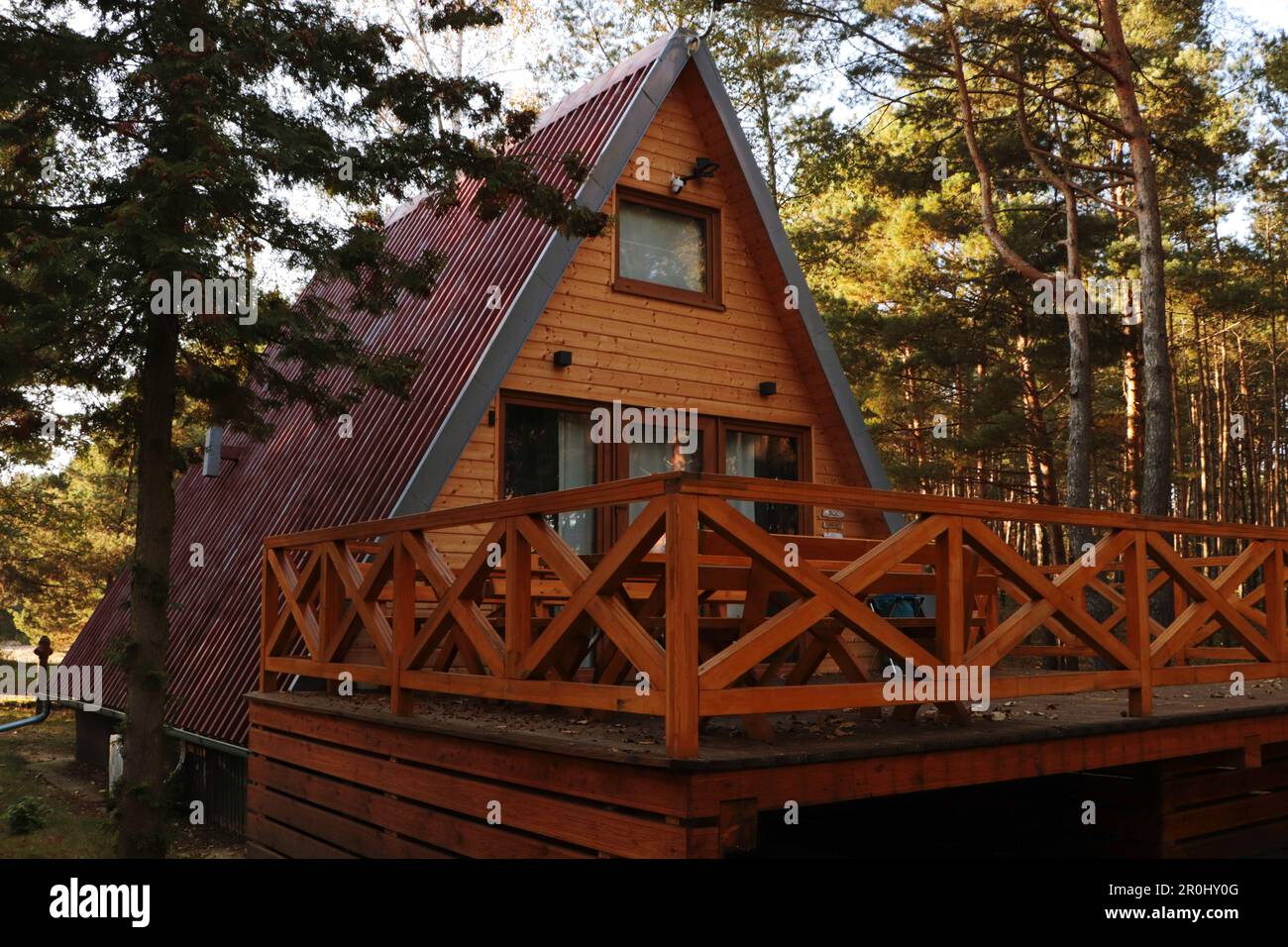 House with veranda hi-res stock photography and images - Alamy