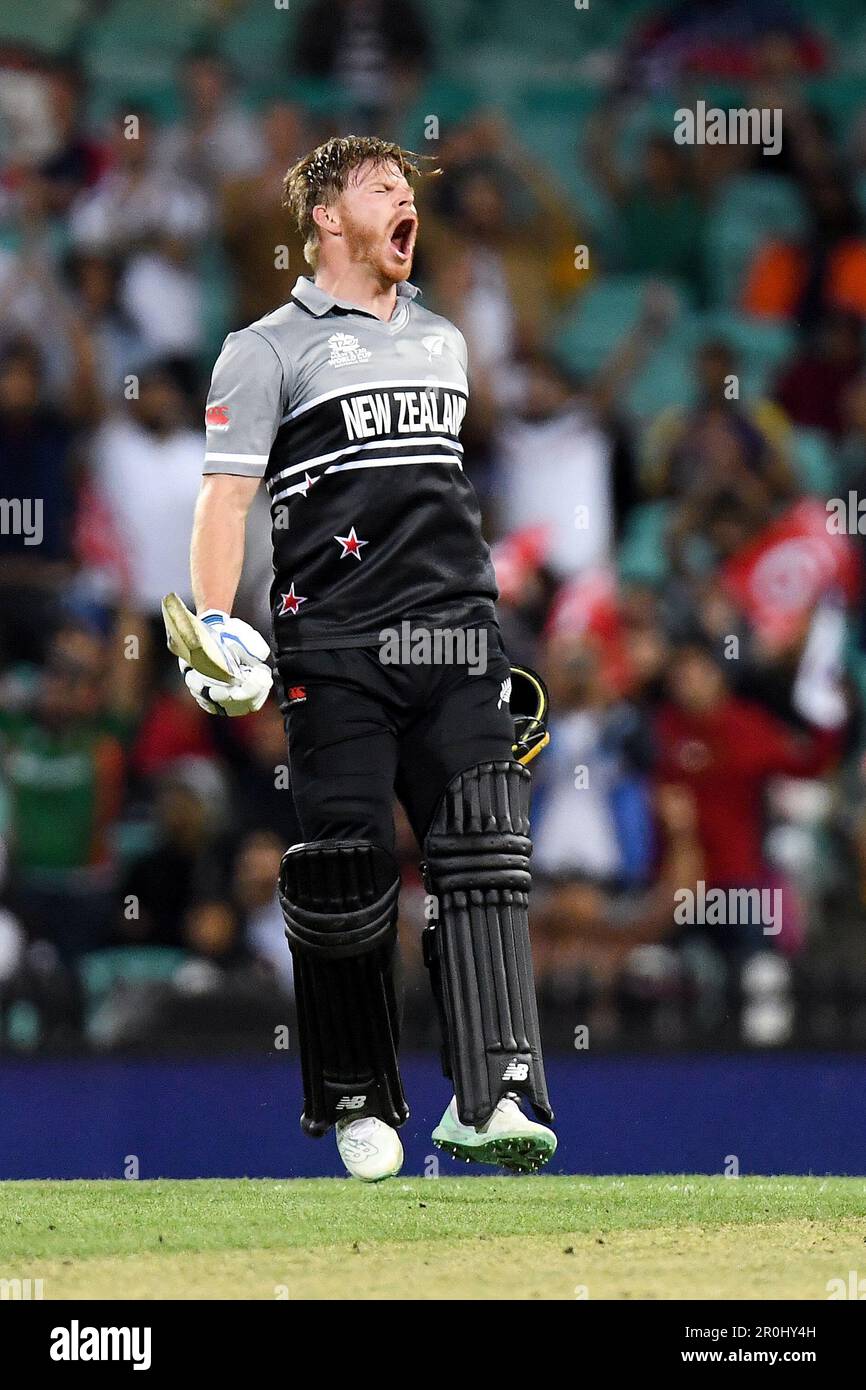 Sydney, Australia, 29 October, 2022. Glenn Phillips of New Zealand ...
