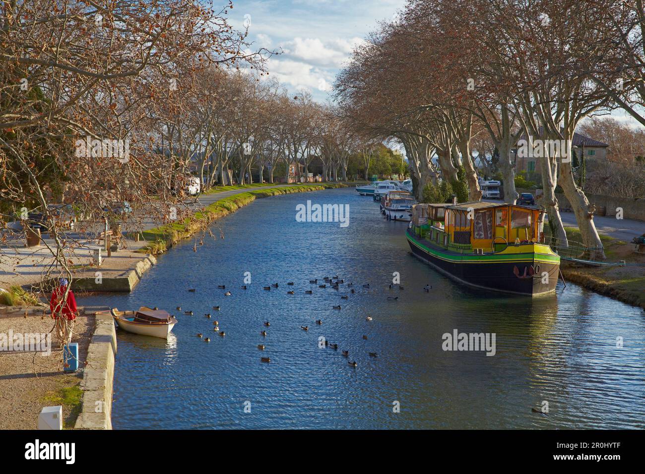 Canal du midi le somail hi-res stock photography and images - Alamy