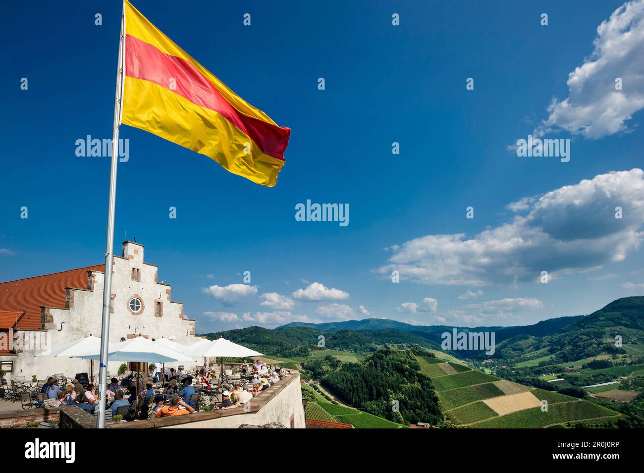 Staufenberg Castle, Durbach, Ortenau, Black Forest, Baden-Wuerttemberg ...
