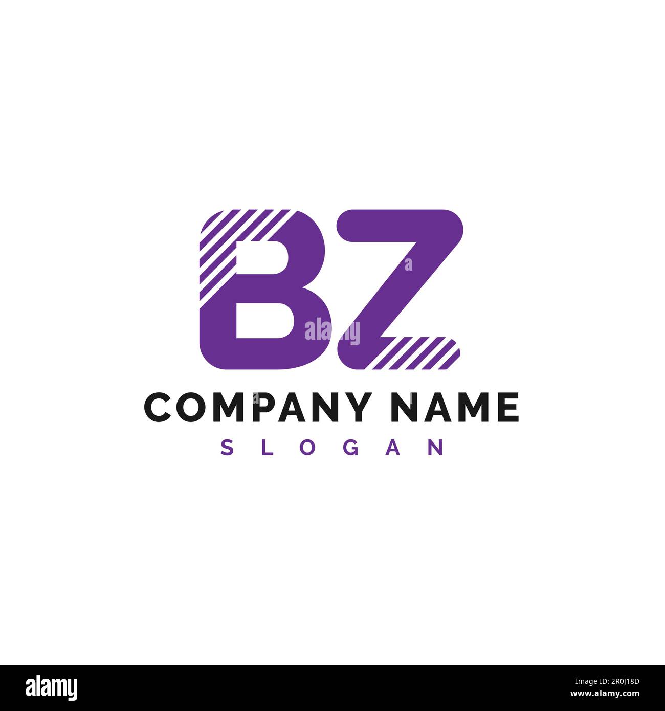 Bz letter logo hi-res stock photography and images - Alamy