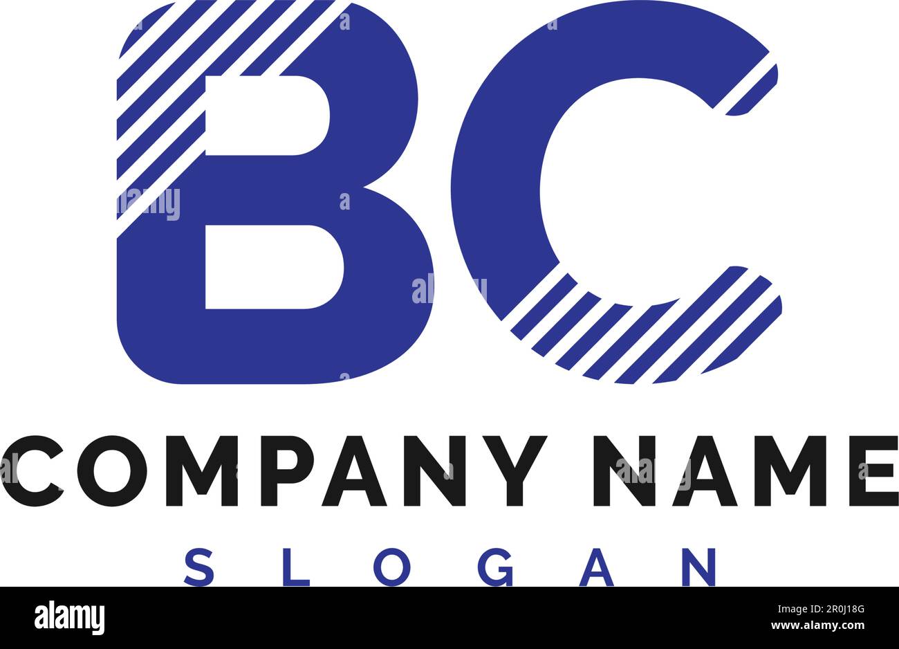 BC Logo Design. BC Letter Logo Icon Vector Illustration - Vector Stock ...