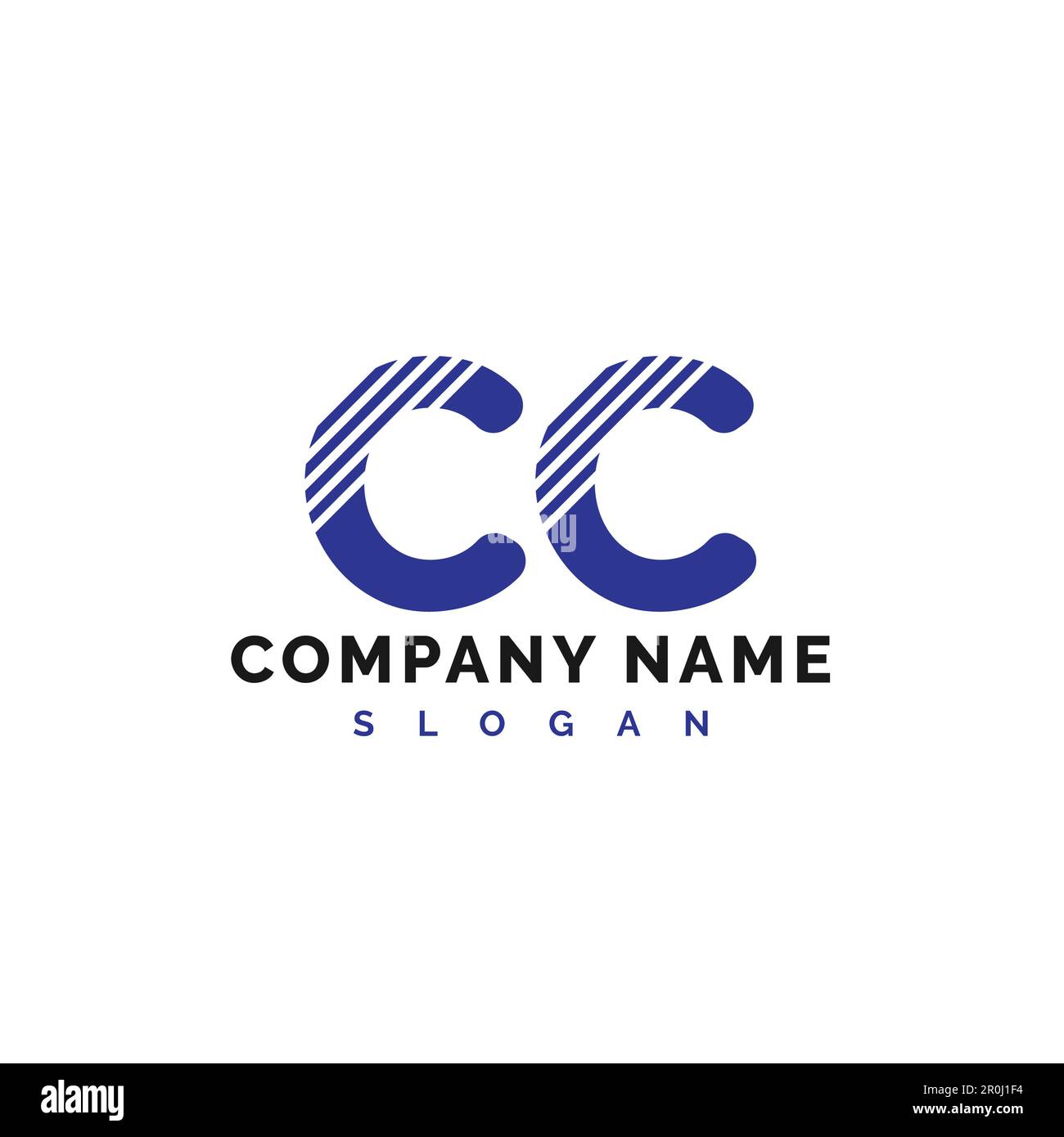 CC Letter Logo Design. CC letter logo Vector Illustration - Vector ...