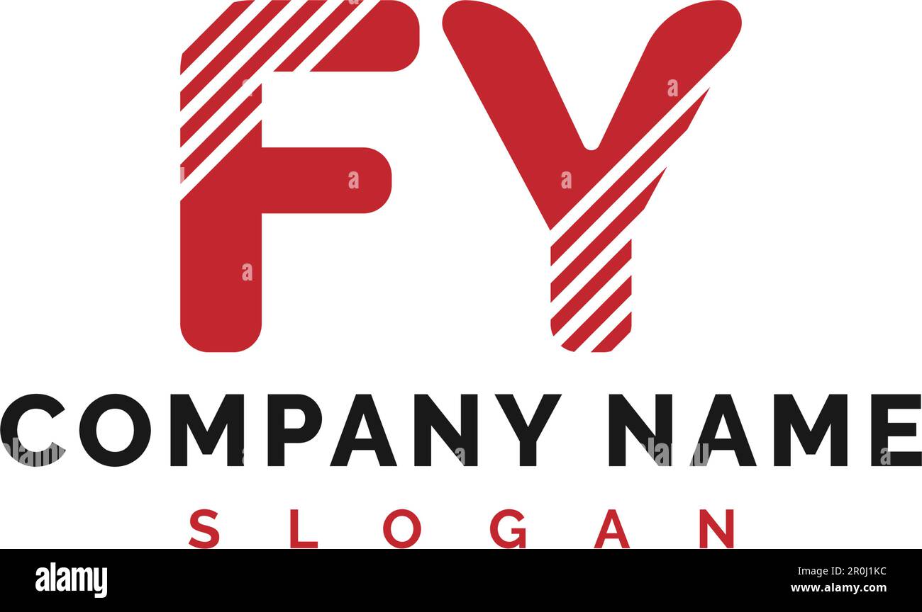 FY Letter Logo Design. FY letter logo Vector Illustration - Vector ...