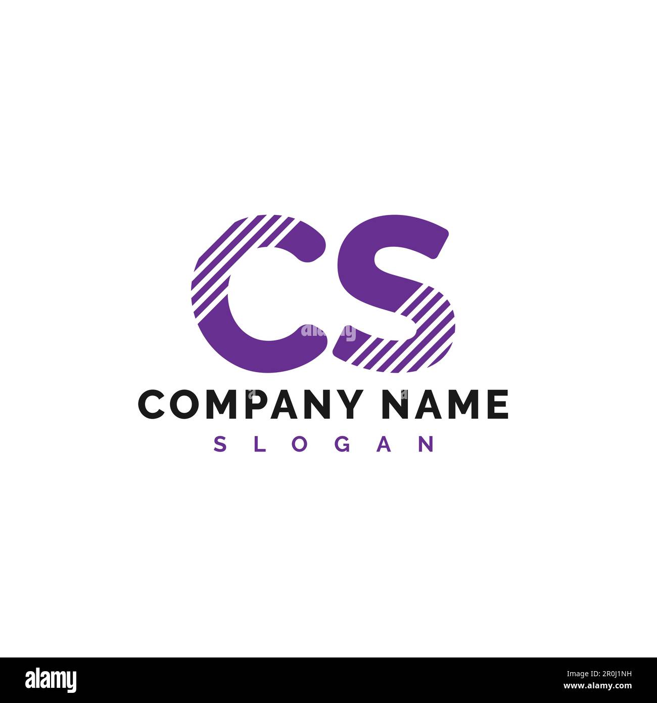 CS Letter Logo Design. CS letter logo Vector Illustration - Vector ...