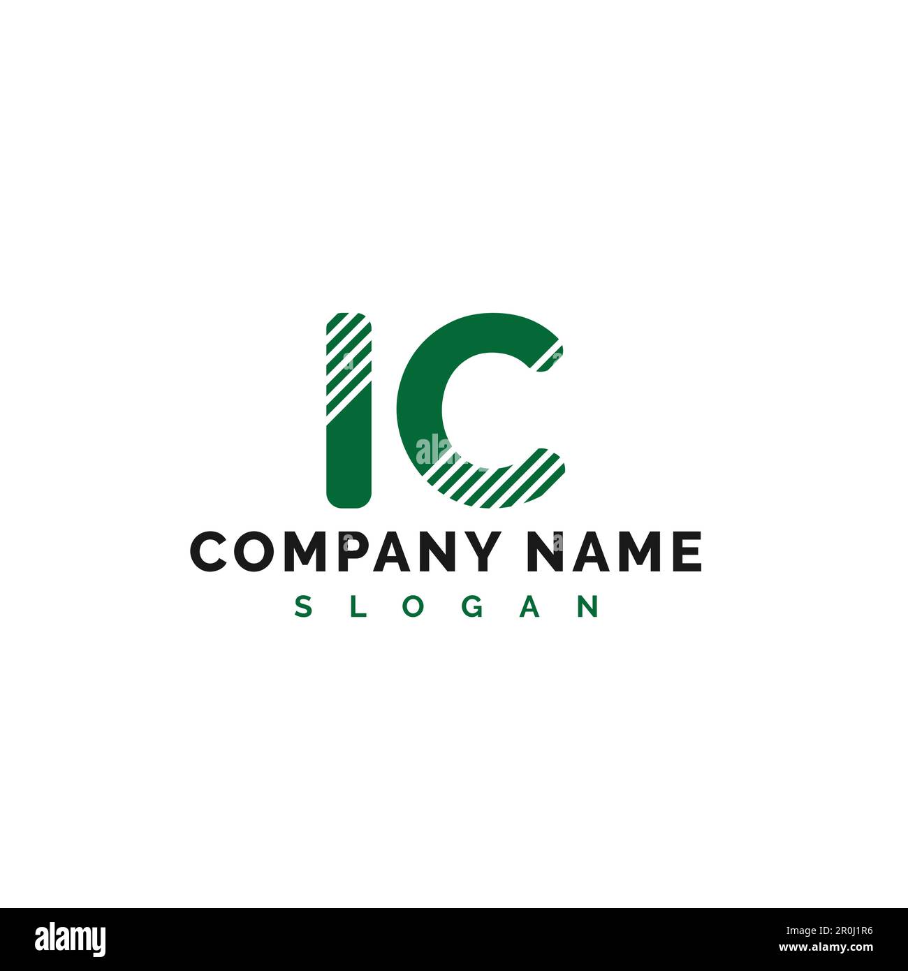 IC Letter Logo Design. IC letter logo Vector Illustration - Vector ...