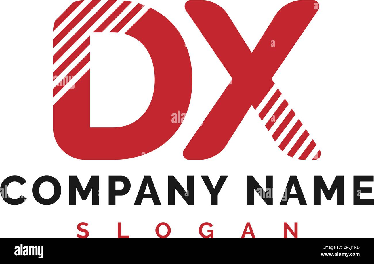 DX Letter Logo Design. DX letter logo Vector Illustration - Vector Stock Vector Image & Art - Alamy