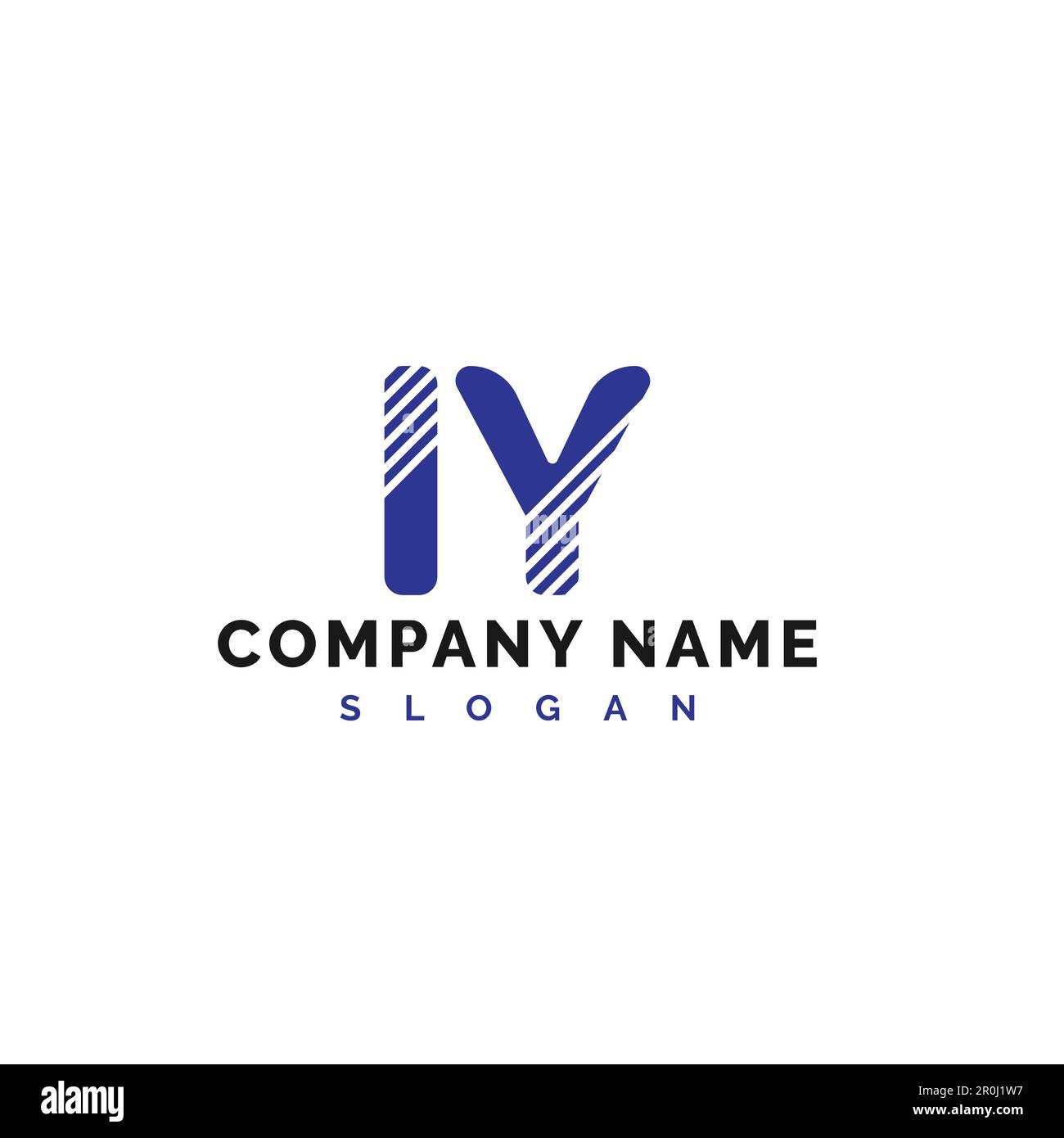 IY Letter Logo Design. IY letter logo Vector Illustration - Vector ...