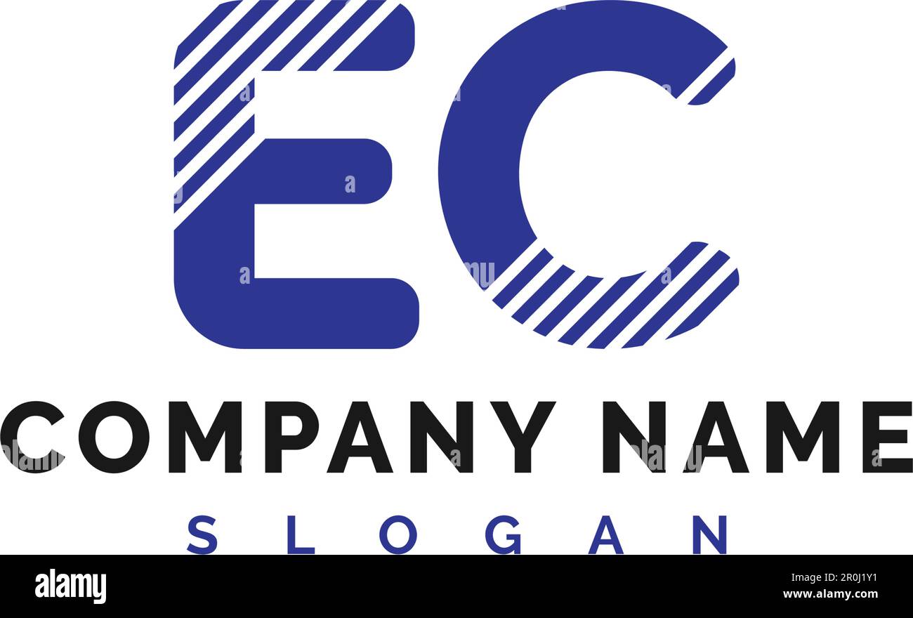 Ec Letter Logo Design Ec Letter Logo Vector Illustration Vector Stock Vector Image And Art Alamy