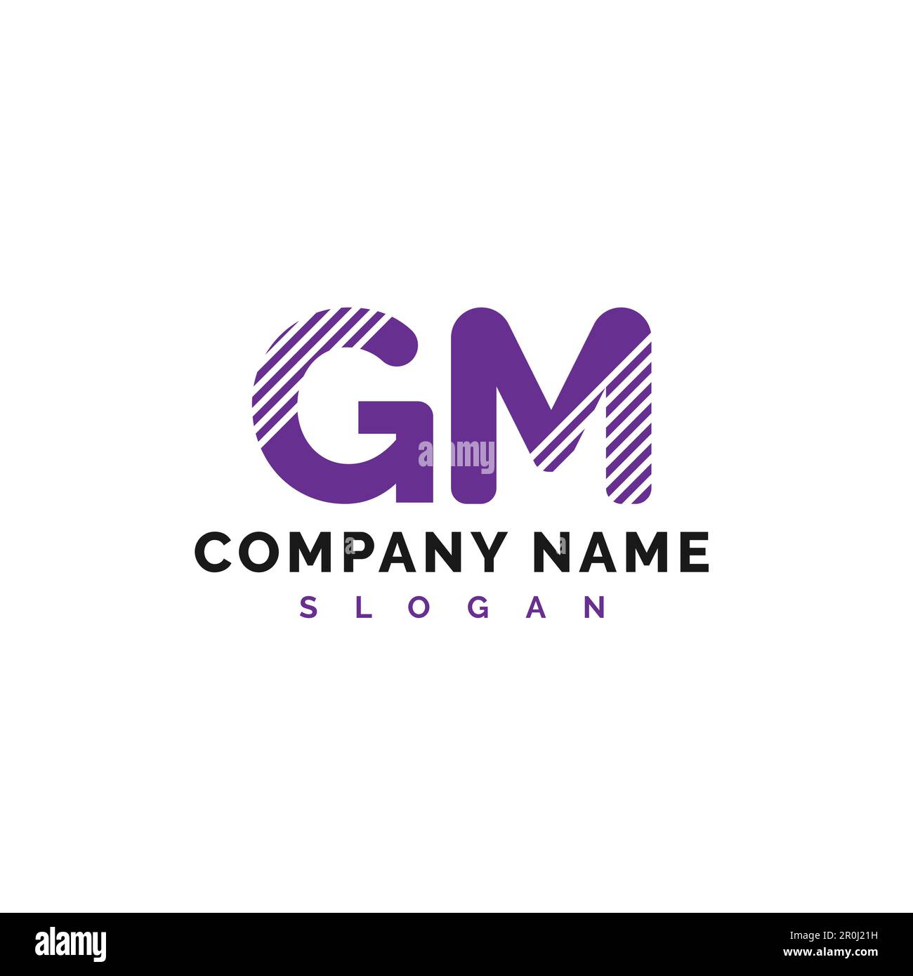 GM Letter Logo Design. GM letter logo Vector Illustration - Vector ...