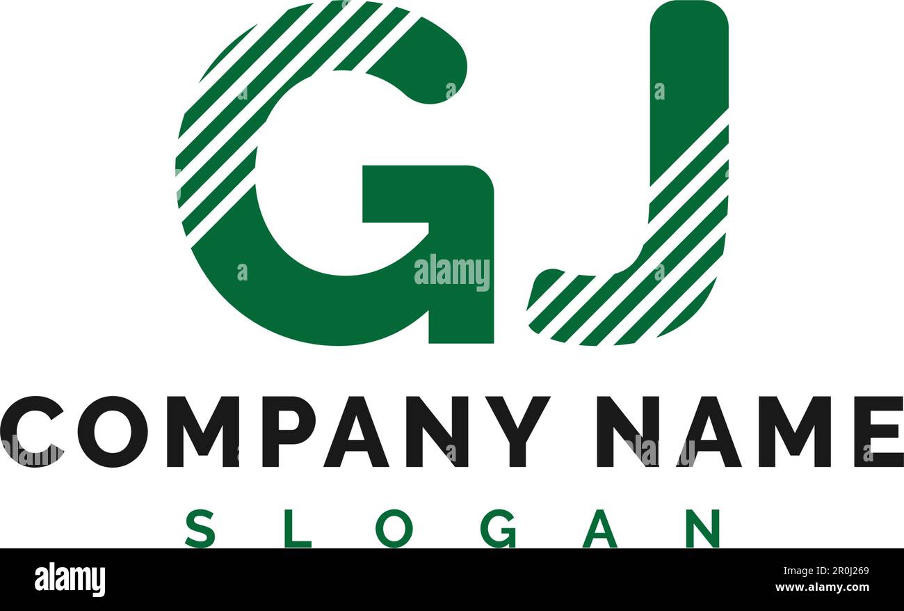 GJ Letter Logo Design. GJ letter logo Vector Illustration - Vector Stock Vector Image & Art - Alamy
