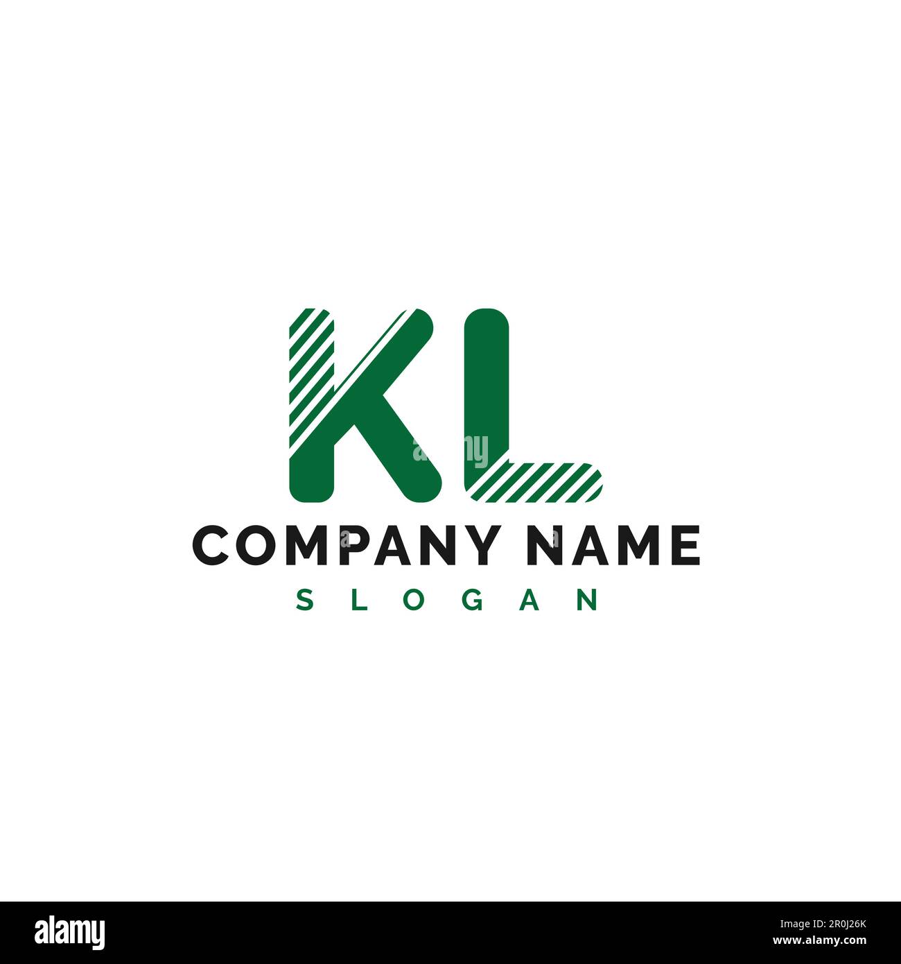KL Letter Logo Design. KL letter logo Vector Illustration - Vector ...