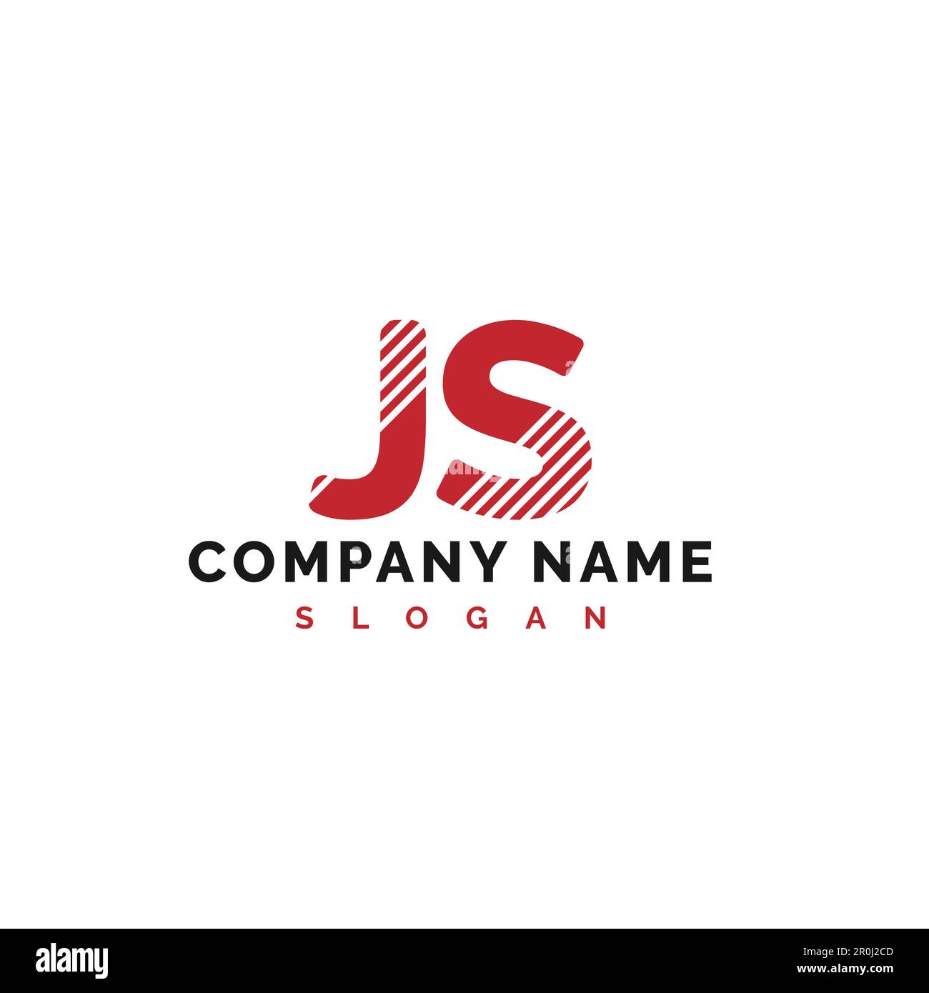 JS Letter Logo Design. JS letter logo Vector Illustration - Vector ...