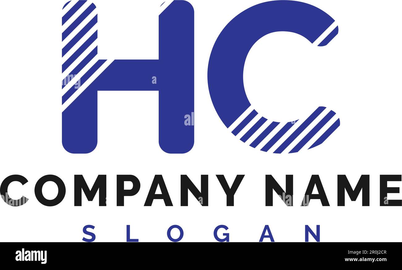 HC Letter Logo Design. HC letter logo Vector Illustration - Vector ...