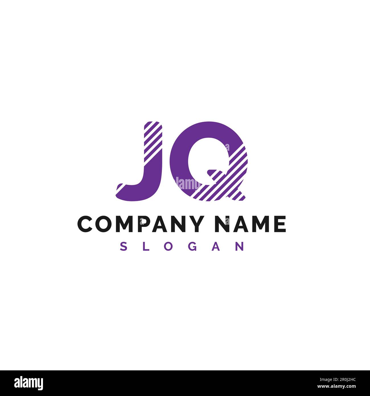 Jq letter logo hi-res stock photography and images - Alamy