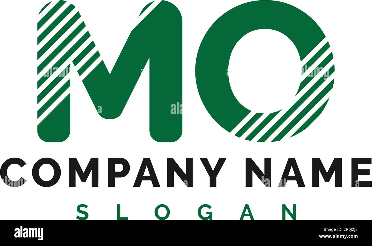 MO Letter Logo Design. MO letter logo Vector Illustration - Vector ...