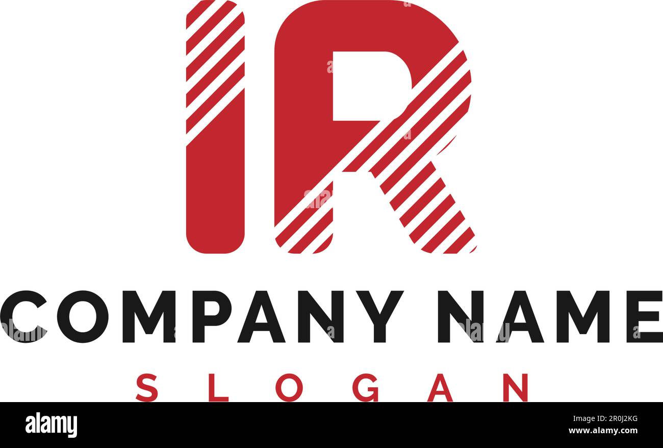 IR Letter Logo Design. IR letter logo Vector Illustration - Vector ...