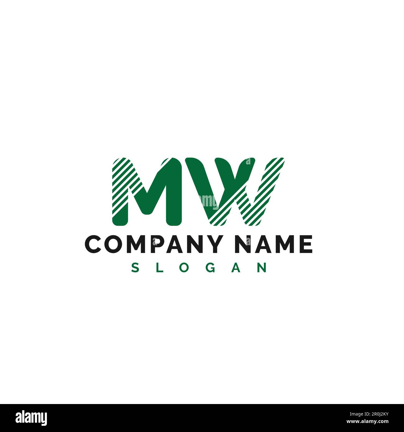 MW Letter Logo Design. MW letter logo Vector Illustration - Vector ...