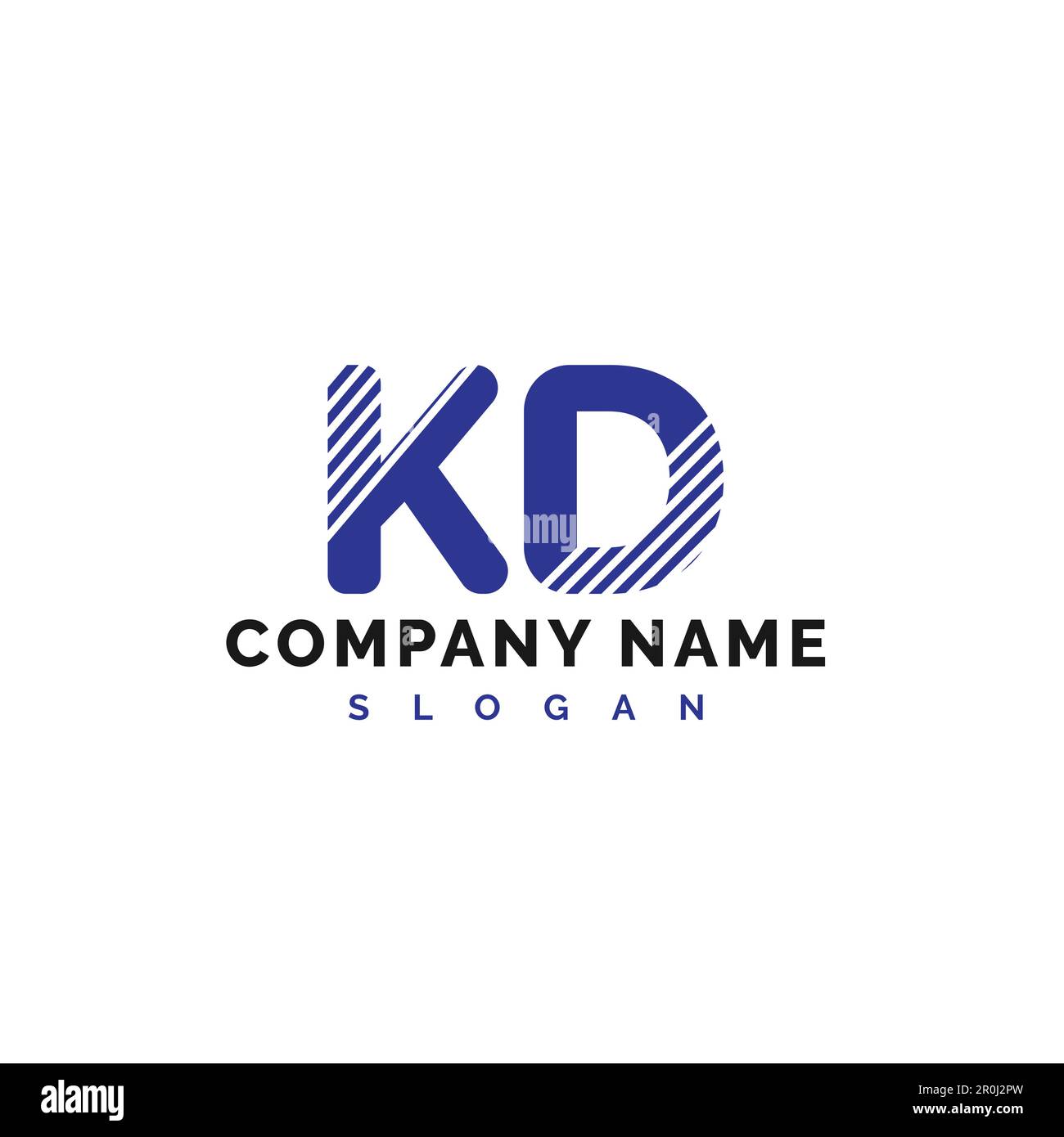 KD Letter Logo Design. KD letter logo Vector Illustration - Vector ...